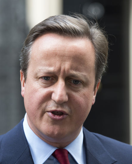 Prime Minister David Cameron Downing Street Editorial Stock Photo ...