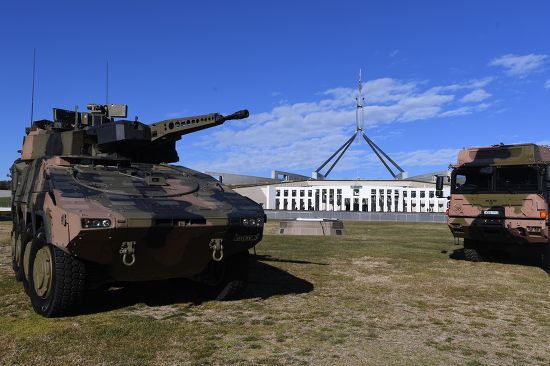 Rheinmetall Boxer Crv Combat Reconnaissance Vehicle Editorial Stock ...