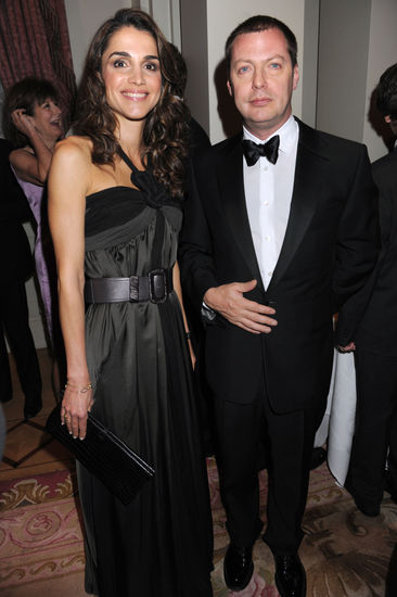 Hm Queen Rania Jordan Matthew Freud Editorial Stock Photo - Stock Image ...