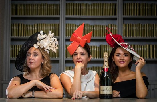 Leading Irish Milliners Launch Chandon Champion Editorial Stock Photo ...