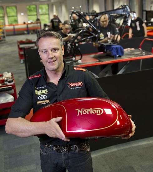 Stuart Garner Workshop Factory Assembling Bikes Editorial Stock Photo ...