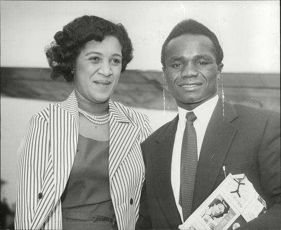 Nigerian Boxer Hogan Kid Bassey His Editorial Stock Photo - Stock Image ...