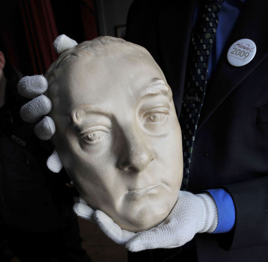 260 Year Old Life Mask Handel Editorial Stock Photo - Stock Image ...
