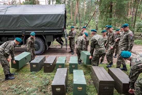 Group 33 Soldiers 2nd Engineer Regiment Editorial Stock Photo - Stock ...