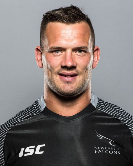 Ryan Burrows Newcastle Falcons Poses Camera Editorial Stock Photo ...