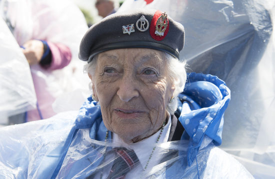 D Day Veteran Vera Hay 95 Editorial Stock Photo - Stock Image ...