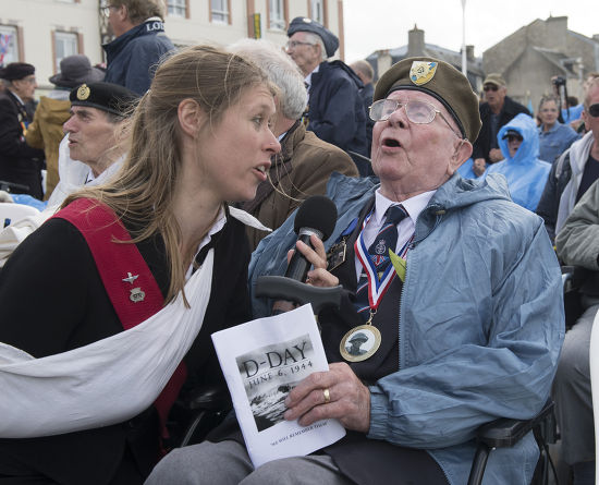 Dday Veteran Len Fox 53rd Welsh Editorial Stock Photo - Stock Image ...