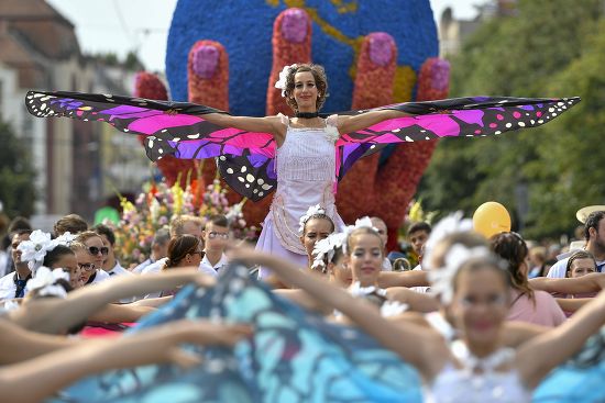 Fantasy Dance Group Hungary Perform During Editorial Stock Photo ...