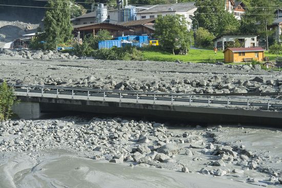 General Views Showing Site Massive Landslide Editorial Stock Photo ...