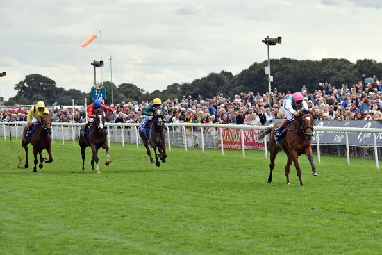 Enable Frankie Dettori Wins Yorkshire Oaks Editorial Stock Photo ...