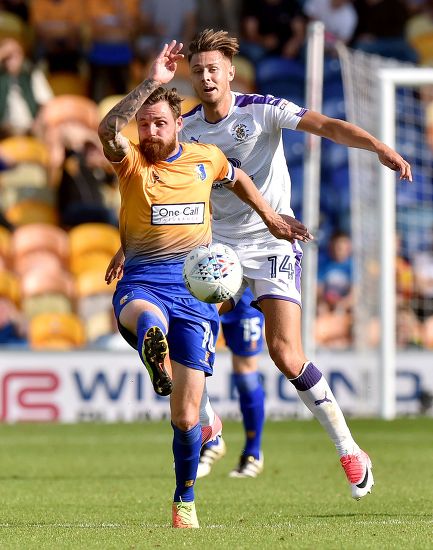 Paul Anderson Mansfield Town Harry Cornick Editorial Stock Photo ...