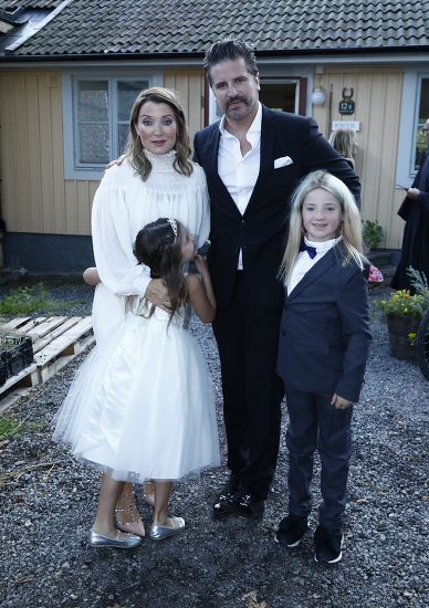 Malin Eklund Sigge Eklund Child Editorial Stock Photo - Stock Image ...