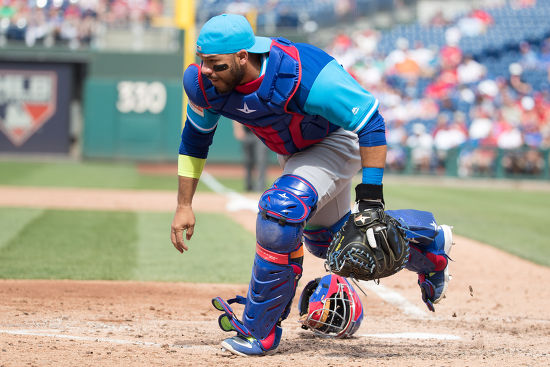 Chicago Cubs Catcher Rene Rivera 7 Editorial Stock Photo - Stock Image ...