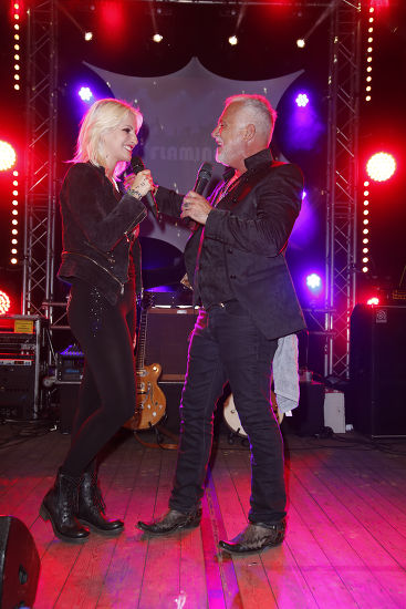 Jenny Van Bree Nino De Angelo Editorial Stock Photo - Stock Image ...