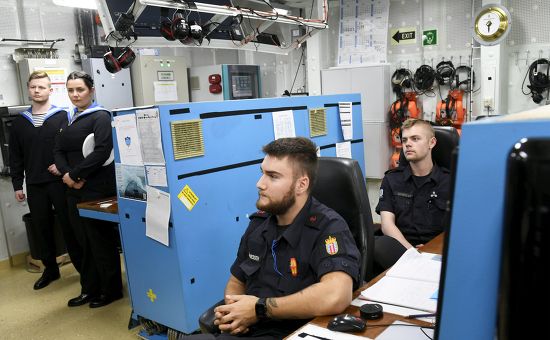 Control Room Frigate Hnoms Otto Sverdrup Editorial Stock Photo - Stock ...
