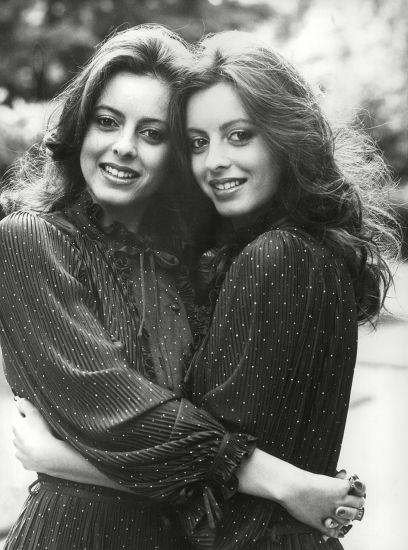 New Toni Hair Perm Twins Caroline Editorial Stock Photo - Stock Image ...