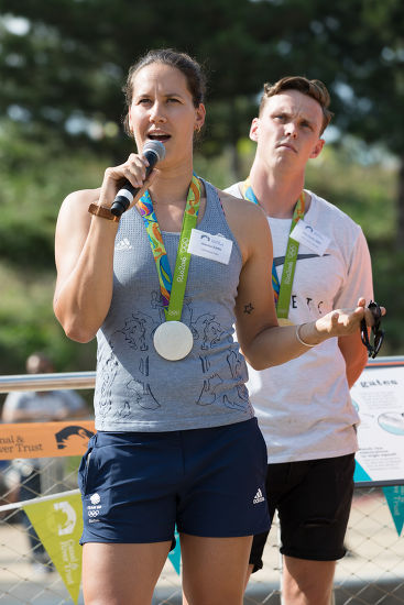 Olympic Medalist Rower Jessica Eddie Speaking Editorial Stock Photo ...