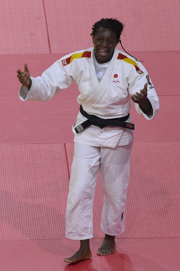 Maria Bernabeu Spain Celebrate Her Victory Editorial Stock Photo ...