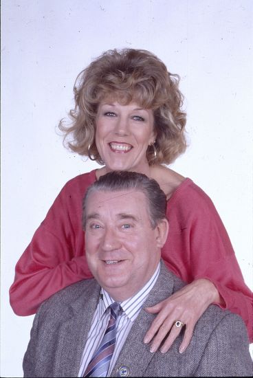 Bryan Mosley Alf Roberts Sue Nicholls Editorial Stock Photo - Stock ...