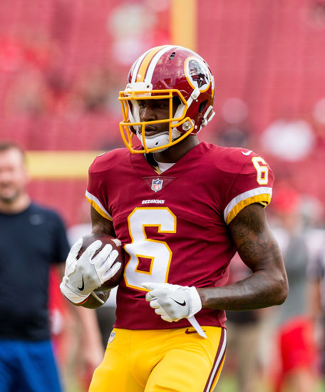 Washington Redskins Wide Receiver Jamari Staples Editorial Stock Photo ...