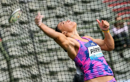 Yaime Perez Cuba Competes Womens Discus Editorial Stock Photo - Stock ...