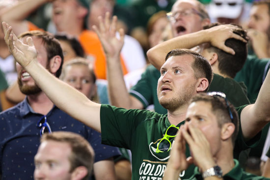Colorado State Fans Cant Beleive Third Editorial Stock Photo - Stock ...