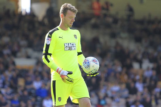 Notts County Goalkeeper Adam Collin 1 Editorial Stock Photo - Stock ...