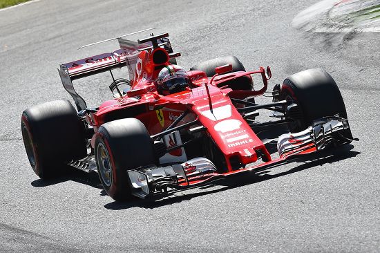 Sebastian Vettel Ger5 Scuderia Ferrari Editorial Stock Photo - Stock ...