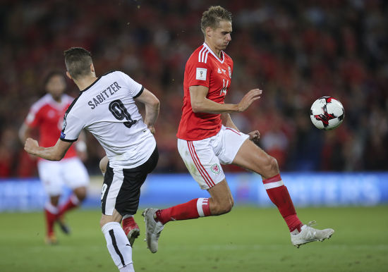 David Edwards Wales Wins Ball Marcel Editorial Stock Photo - Stock ...