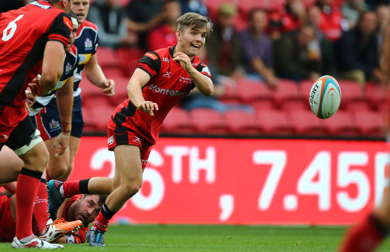 Harry Randall Hartpury Spins Ball Out Editorial Stock Photo - Stock ...
