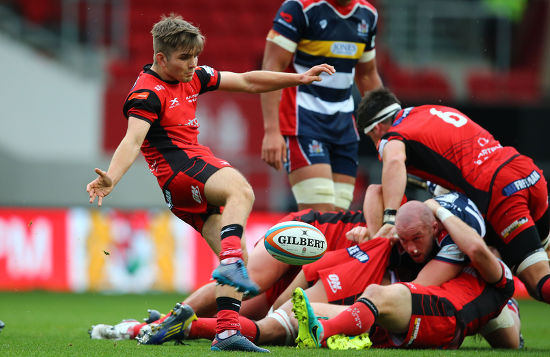 Harry Randall Hartpury Clears Ball Out Editorial Stock Photo - Stock ...