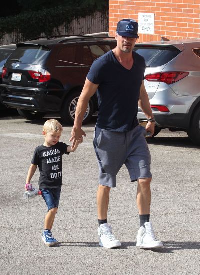 Josh Duhamel His Son Axl Duhamel Editorial Stock Photo - Stock Image ...