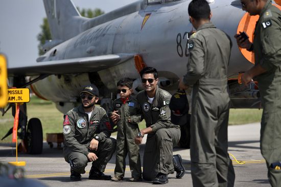 Pilots Pakistan Air Force Paf Pose Editorial Stock Photo - Stock Image ...