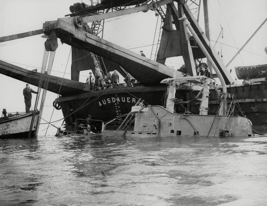 Raising British Submarine Hms Truculent Which Editorial Stock Photo ...