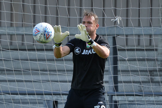 Jamie Stephens Warms During Barnet Vs Editorial Stock Photo - Stock ...