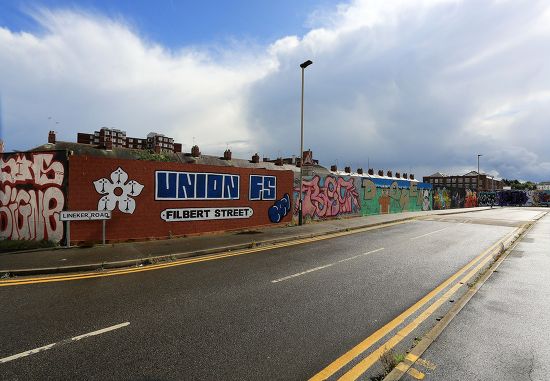 General View Lineker Road Which Cuts Editorial Stock Photo - Stock ...