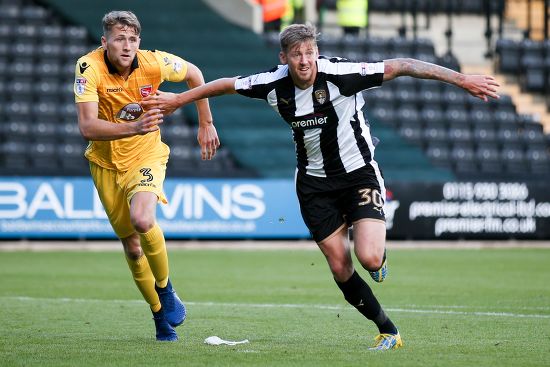Notts County Forward Jonathan Stead 30 Editorial Stock Photo - Stock ...