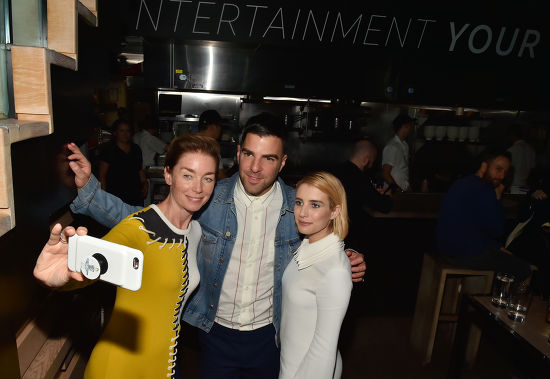 Julianne Nicholson Zachary Quinto Emma Roberts Editorial Stock Photo ...