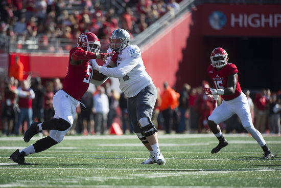 Eastern Michigan Eagles Offensive Lineman Chris Editorial Stock Photo ...