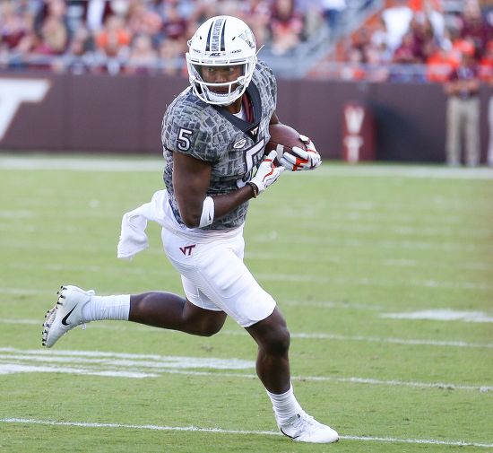Virginia Tech Wr Cam Philips 5 Editorial Stock Photo - Stock Image ...