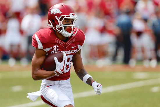 Arkansas Kick Off Return Man Deon Editorial Stock Photo - Stock Image ...