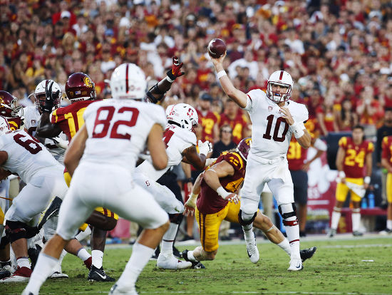 Stanford Cardinal Quarterback Keller Chryst 10 Editorial Stock Photo ...