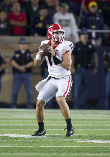 Georgia Quarterback Jake Fromm 11 Passes Editorial Stock Photo - Stock ...