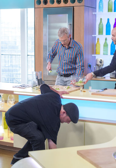 Johnny Vegas Simon Rimmer Jeremy Vine Editorial Stock Photo - Stock ...
