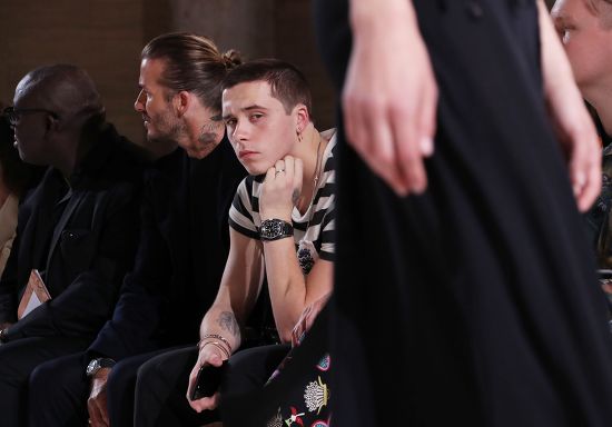 Edward Enninful David Beckham Brooklyn Beckham Editorial Stock Photo ...