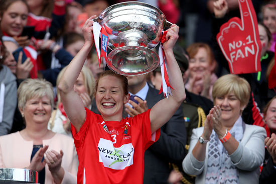 Cork Vs Kilkenny Rena Buckley Lifts Editorial Stock Photo - Stock Image ...