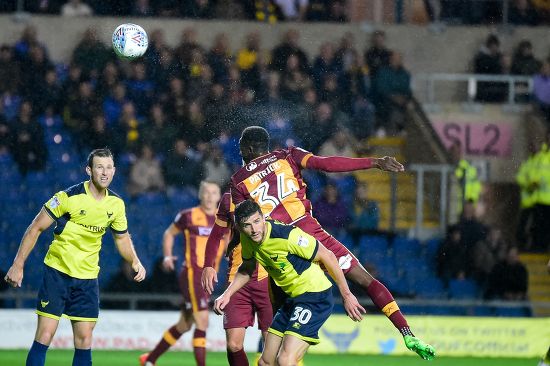 Bradford City Striker Omari Patrick 34 Editorial Stock Photo - Stock ...