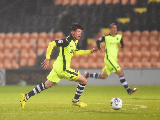 Exeter City Player Liam Mcalinden On Editorial Stock Photo - Stock ...