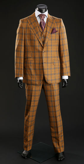 Hannibal Lecters Brown Threepiece Suit Episode Editorial Stock Photo ...