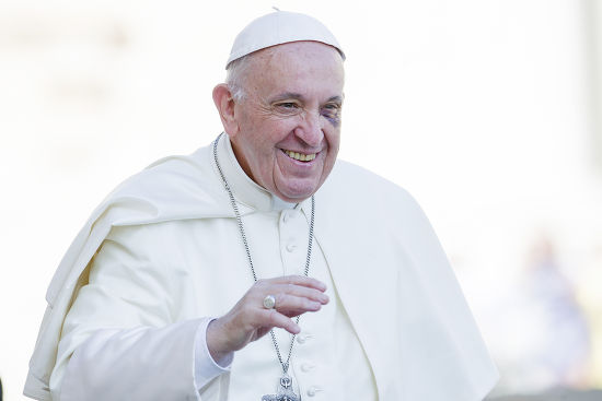 Pope Francis Black Eye Patch Posthumous Editorial Stock Photo - Stock ...